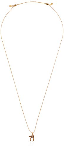 Alex and Ani Symbol Expandable Necklace for Women, Chai Pendant, Rafaelian Gold Finish, 28 in