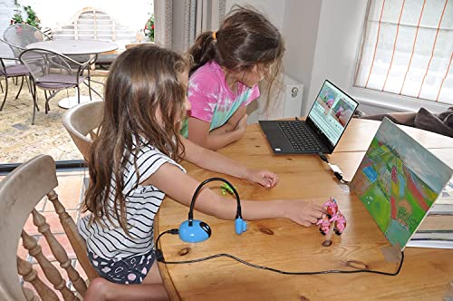 HUE Animation Studio: Complete Stop Motion Animation Kit (Camera, Software, Book) for Windows/macOS (Green)