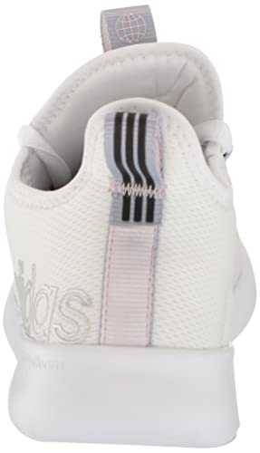 adidas Women's Casual Running Shoe, White/White/Clear Pink, 9