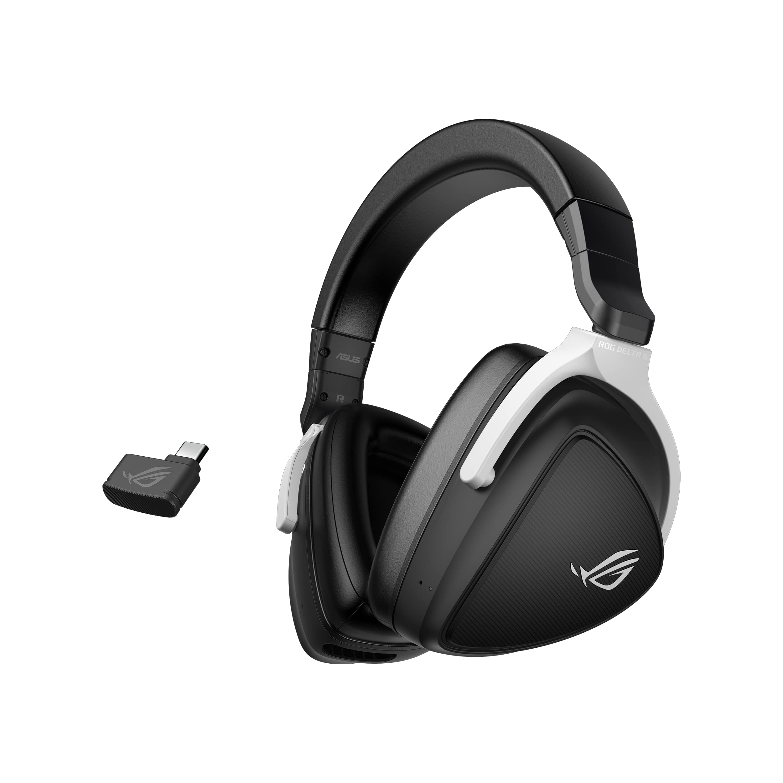 ASUS ROG Delta S Wireless Gaming Headset - Black & ROG Falchion Wireless 65% Mechanical Gaming Keyboard | 68 Keys, Aura Sync RGB, Extended Battery Life