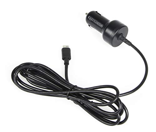 Amazon Basics Car DC Charger for Nintendo Switch - 6 Foot Cable, Black