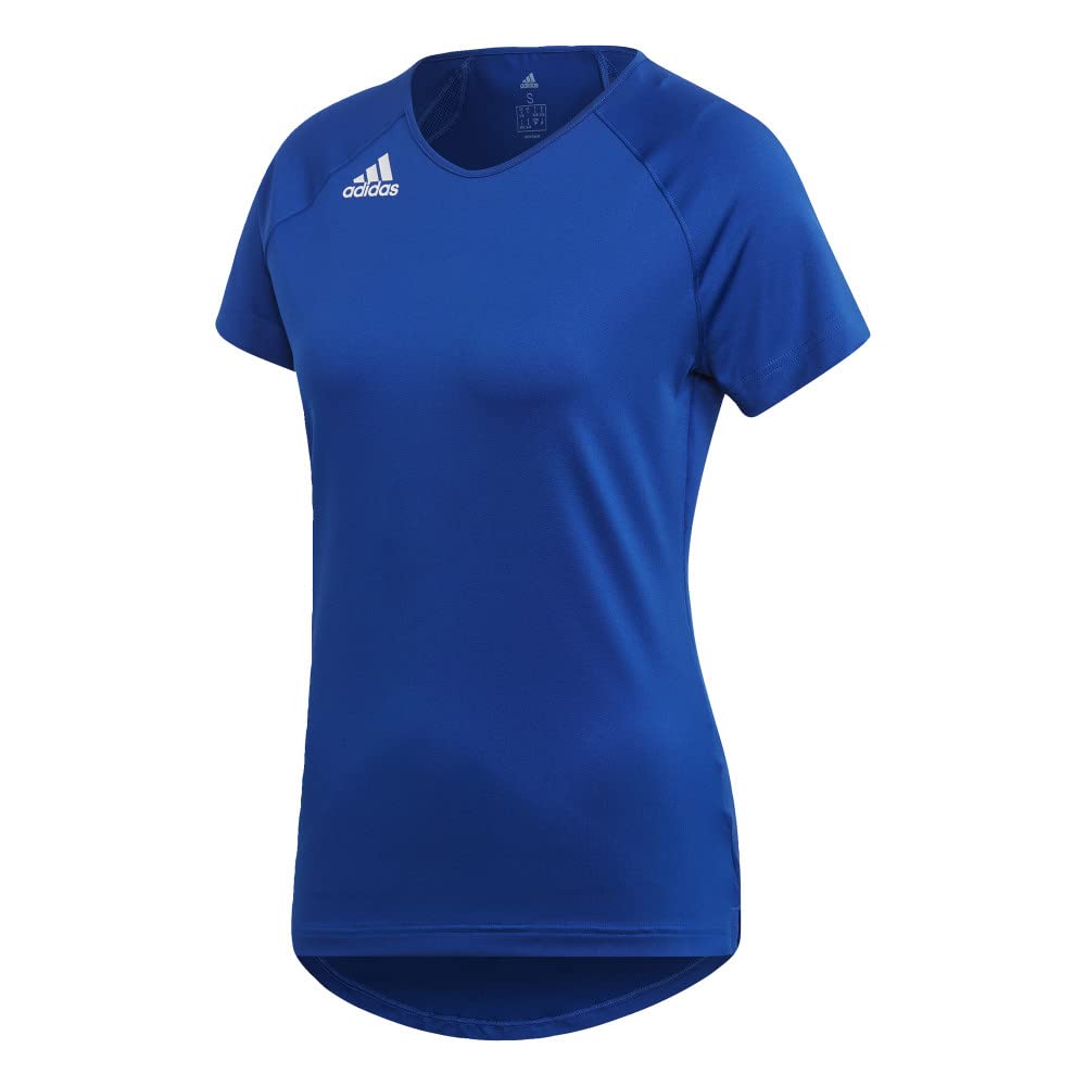 adidas Women's Hi Lo Jersey, Collegiate Royal/White, XX-Large