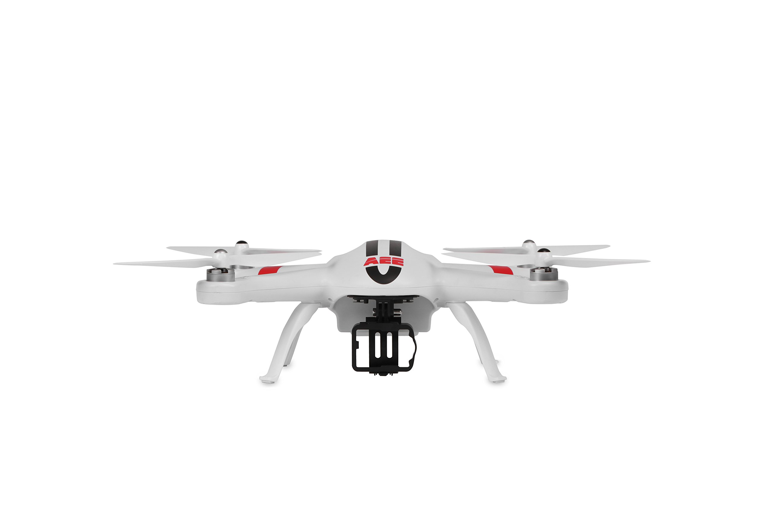 AEE Technology AP9 GPS Drone Quadcopter Aircraft System for AEE S-Series and GoPro Action Cameras (White)