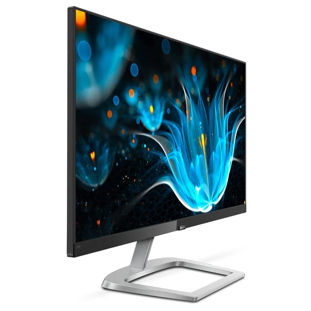 PHILIPS 246E9QDSB 24" Frameless Monitor, Full HD IPS, 129% sRGB, 75Hz, FreeSync, VESA, 4Yr Advance Replacement Warranty