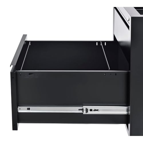 Global Industrial 72"W x 30"D Steel Teachers Desk, Mahogany Top with Black Frame