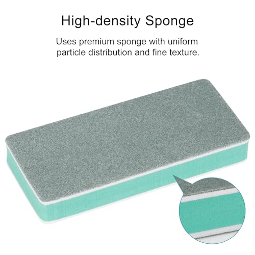 stonylab Electrode Polishing Pad, Double Sides Electrode Polish Plate Buffer Sanding Pad for Electrochemical Experiment Lab Research, 1000#/1000#
