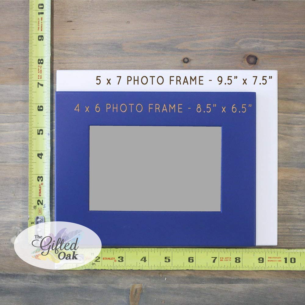 Personalized Birth Announcement Picture Frame with Stats - Newborn Baby Picture Frame - Nursery Decor - Gift for New Parents - Custom Baby Frame - Newborn Frame - Birth Information Frame