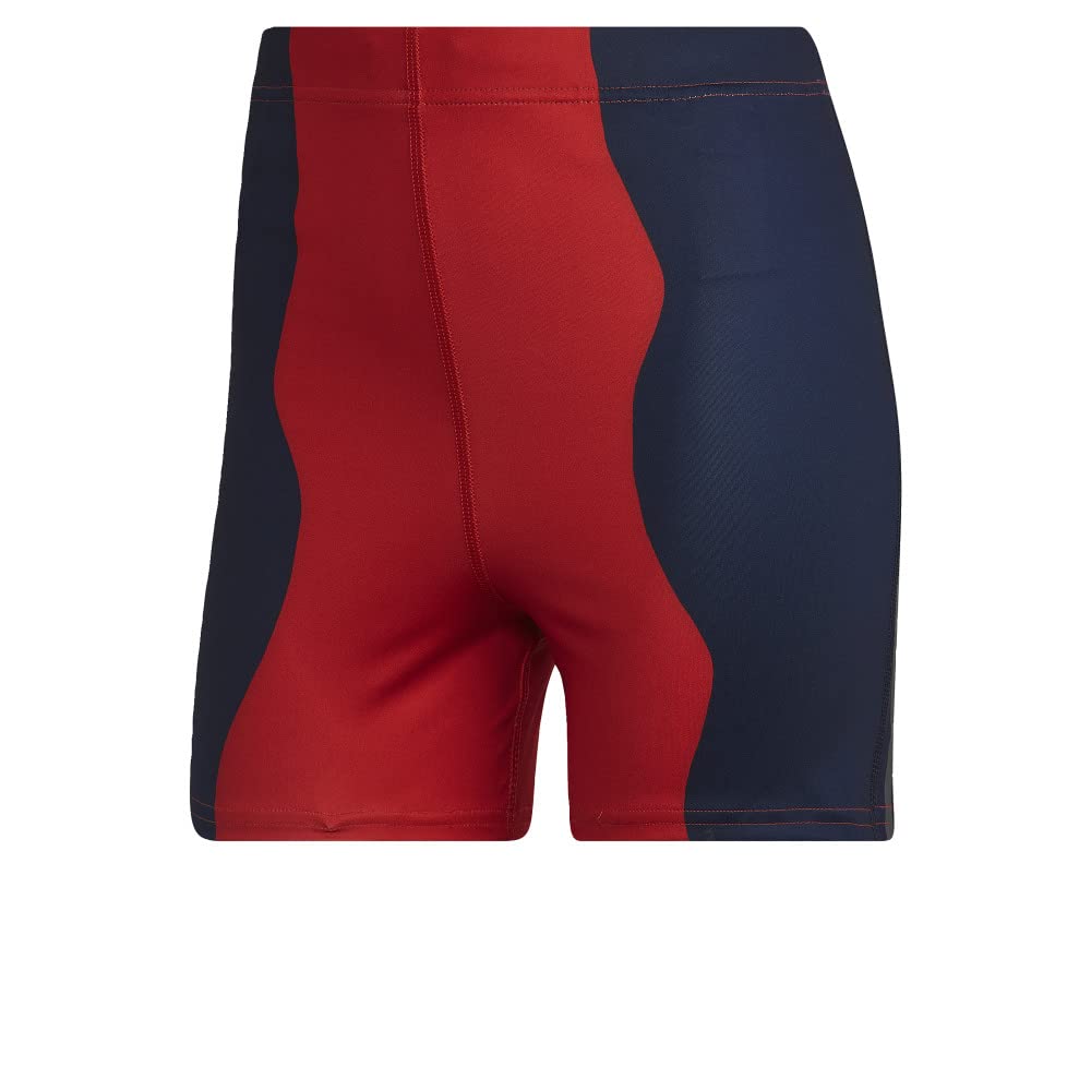 adidas Women's Marimekko Run Icon Bike Shorts, Lush Red, X-Small