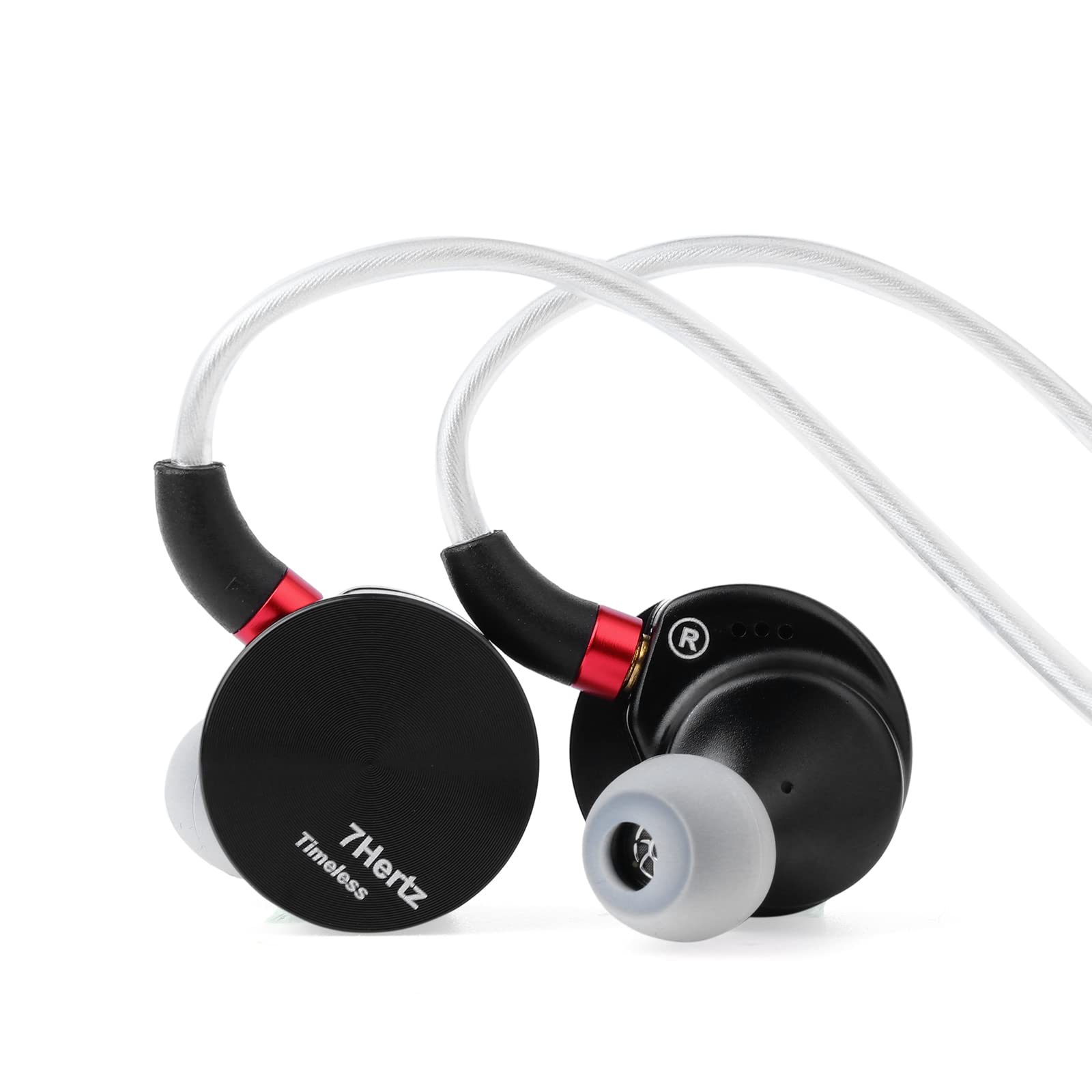 Linsoul 7HZ Timeless 14.2mm Planar HiFi in-Ear Earphone with CNC Aluminum Shell, Detachable MMCX Cable (2.5mm)