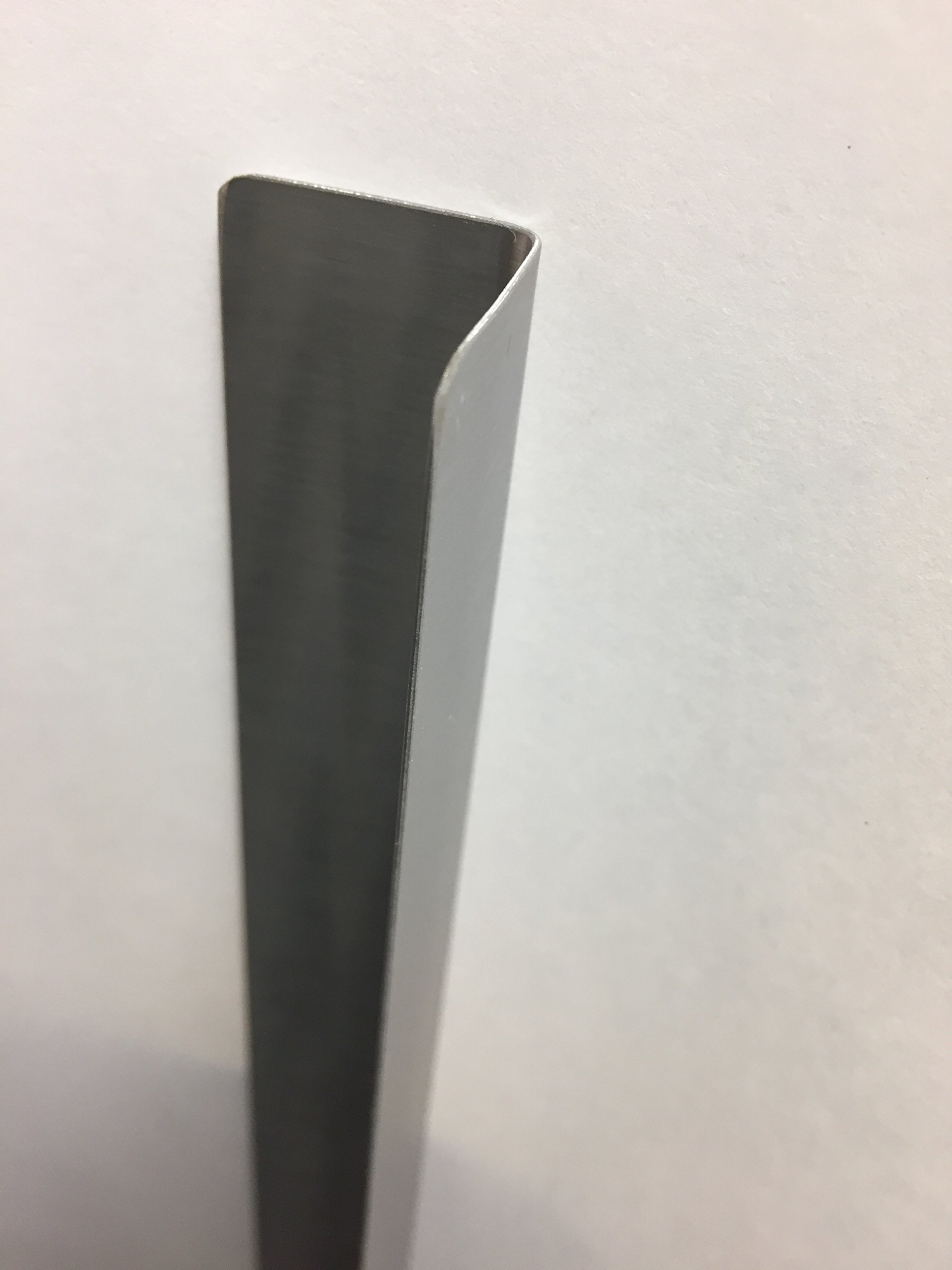 Stainless Corner Guards, 2" x 2" x 48", 10 Pack, 20 Ga.