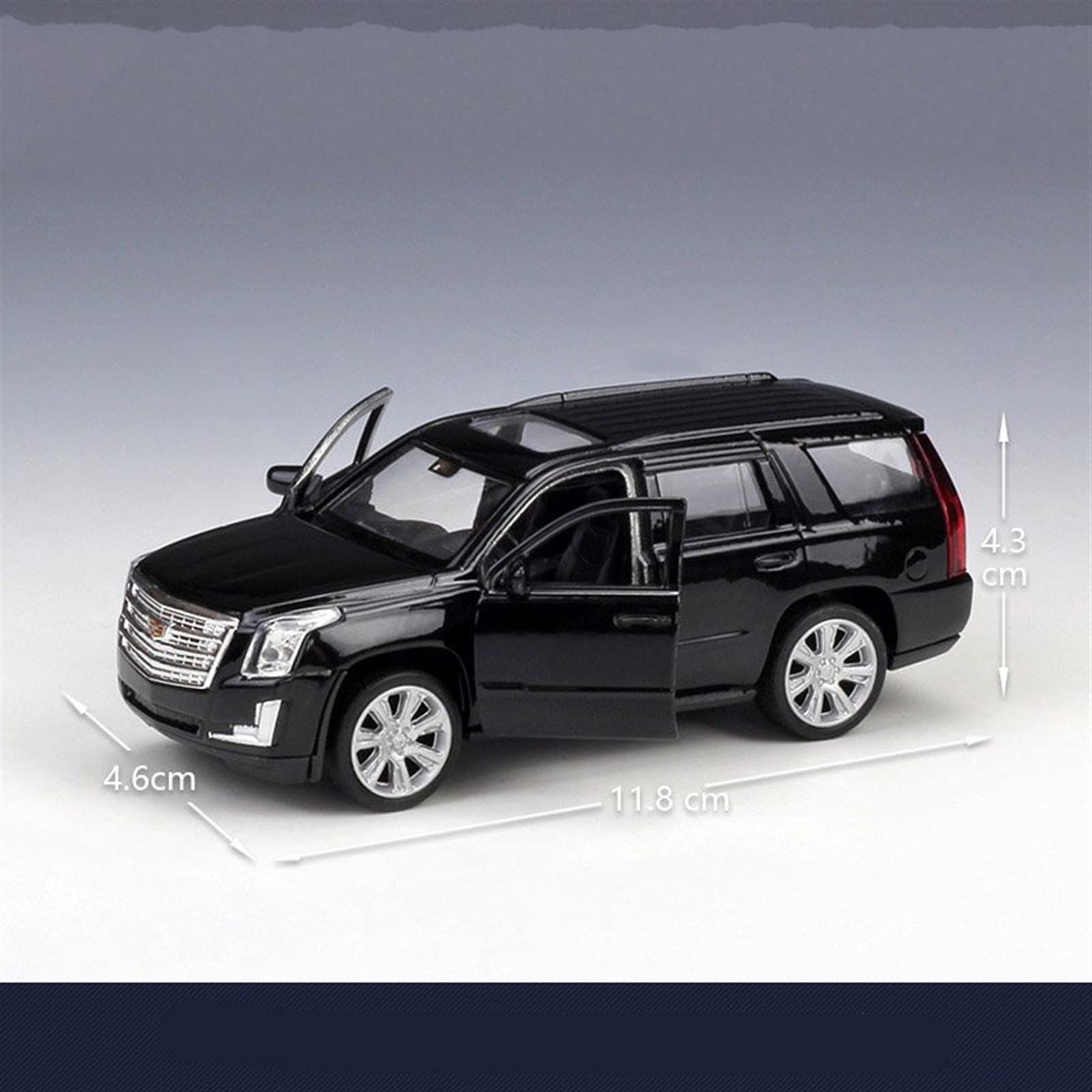 APLIQE Scale Model Vehicles for Cadillac Escalade SUV Alloy car Model die-Casting Metal Toy car Pull-Back car Model 1:36 Sophisticated Gift Choice