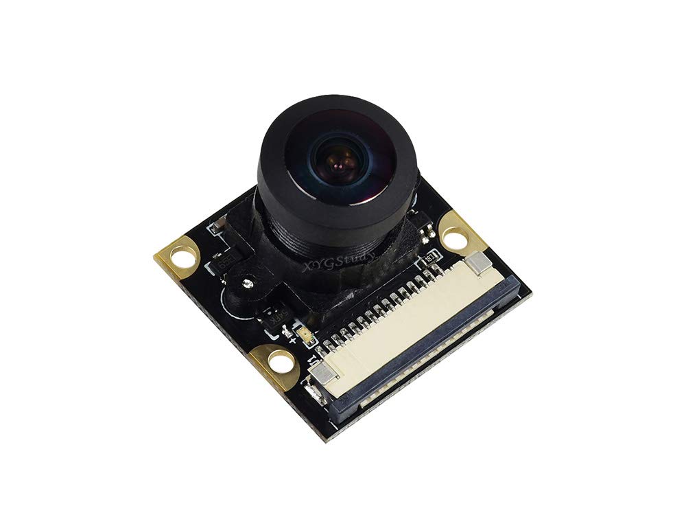 RPi Camera (G) for Raspberry Pi Model B B+ A+ 4 3 2 1 Camera Module OV5647 Sensor Fisheye Lens Wider Field of View 1080p @XYGStudy
