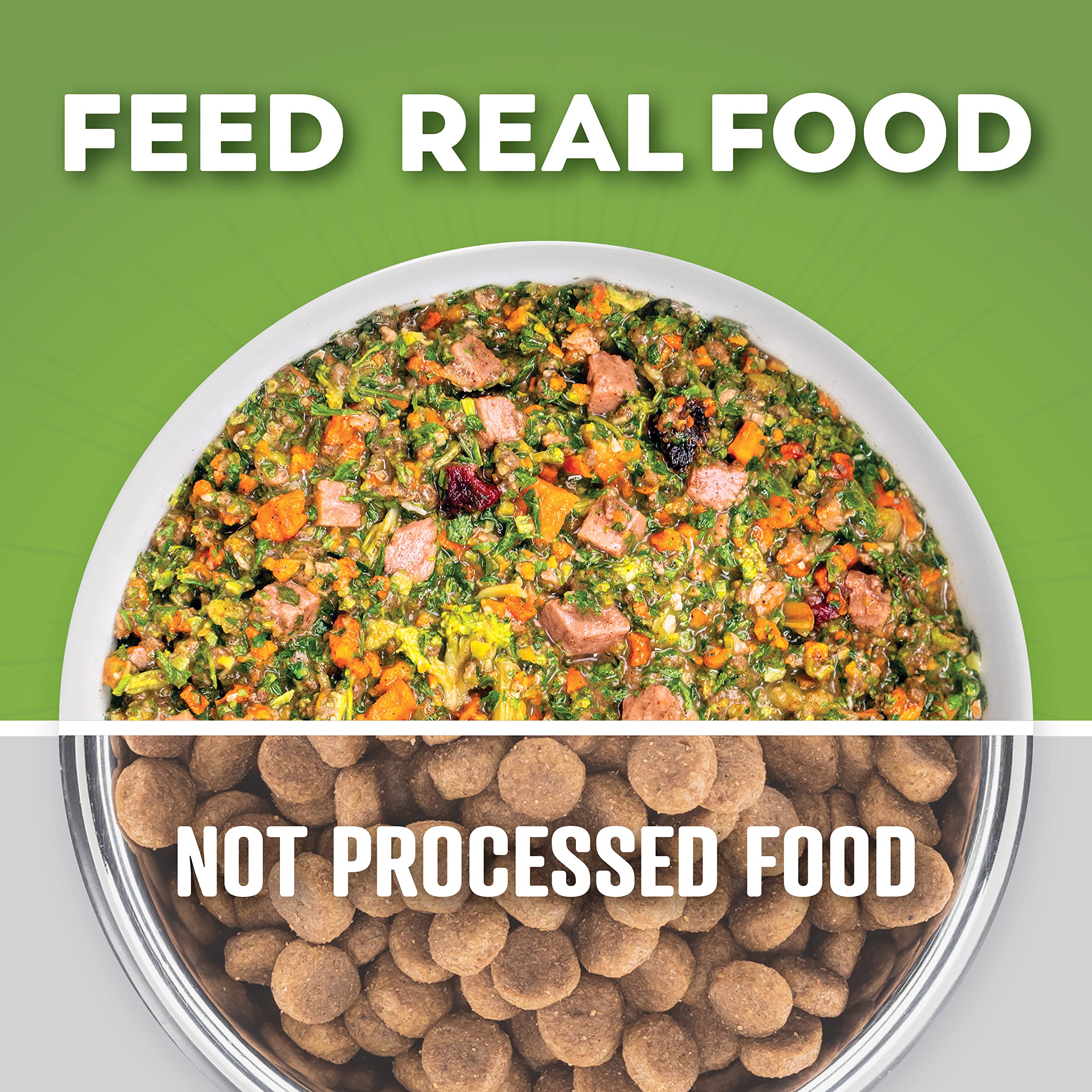 Dr. Harvey's Beef & Garden Veggies Dog Food, Human Grade Grain-Free Dehydrated Food for Dogs with Freeze-Dried Beef, Trial Size (5.5 Oz)