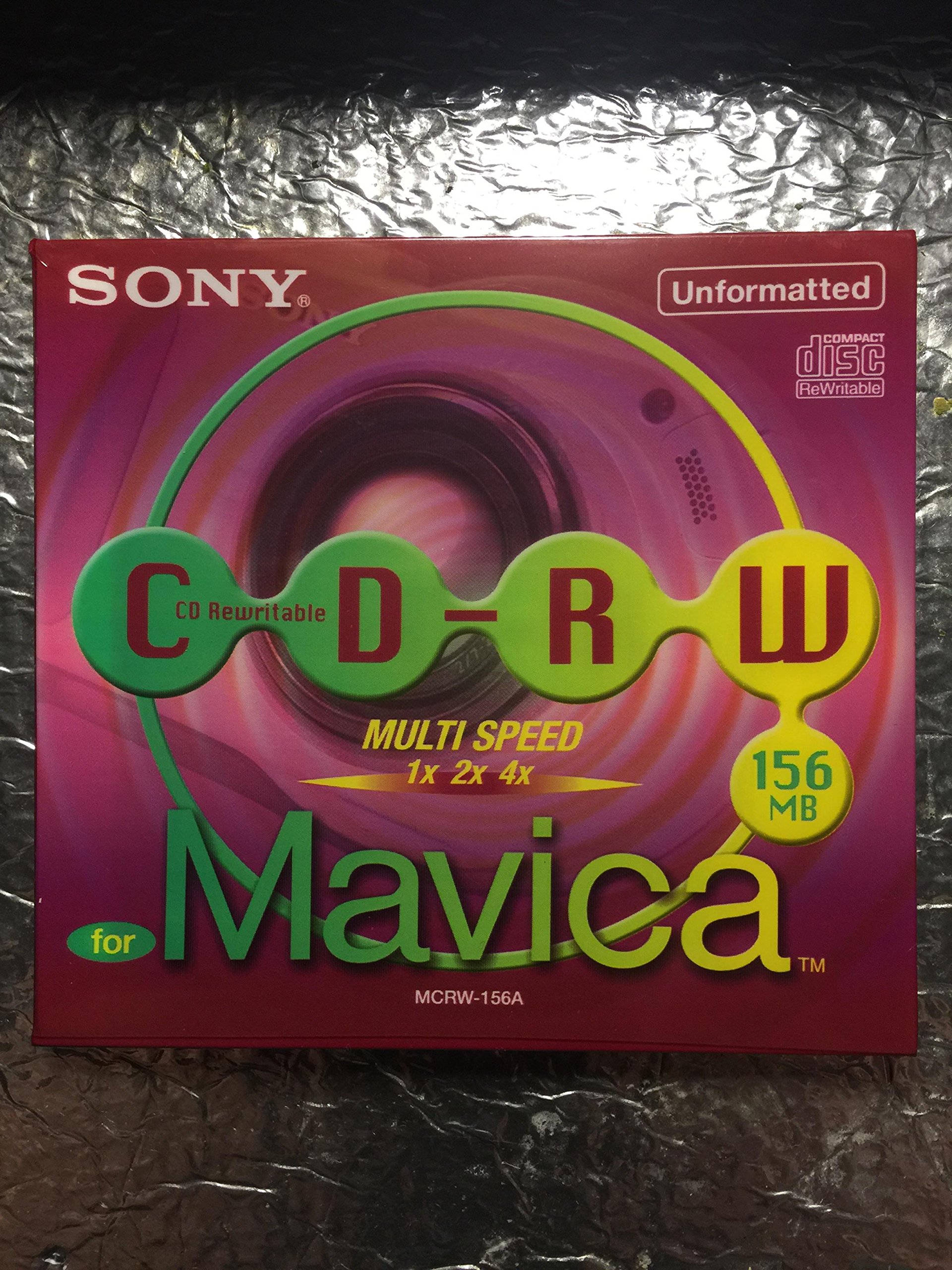 SONY MCRW156A Dragon Media CD-RW Disc