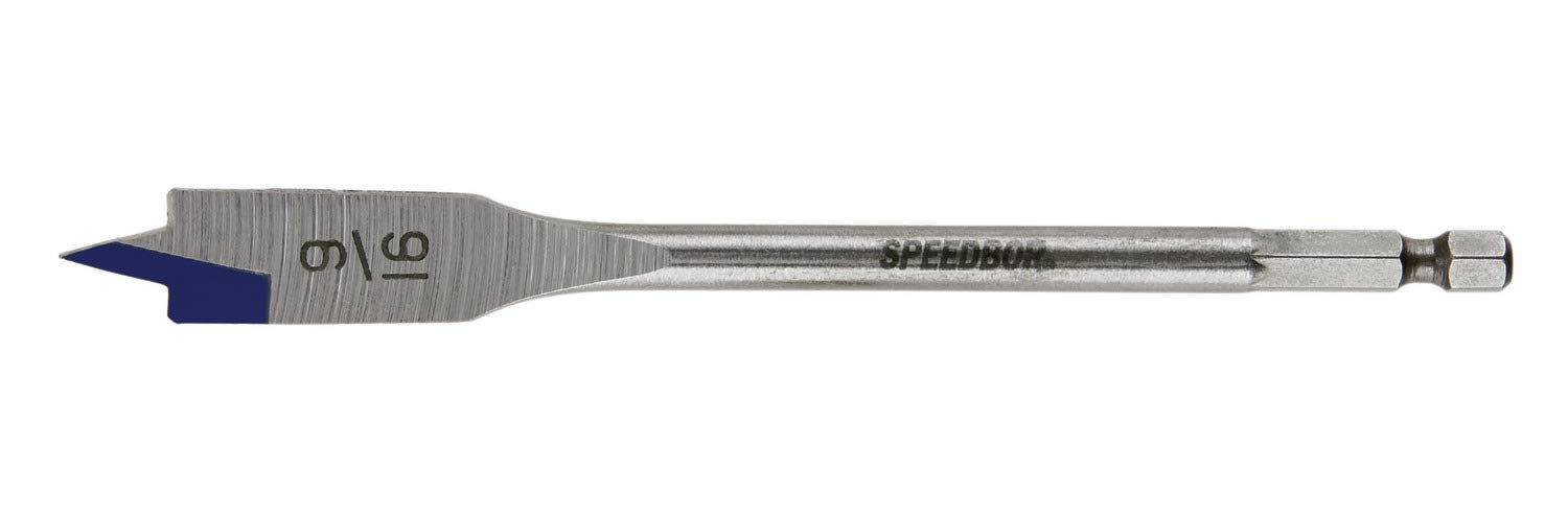 IRWIN SPEEDBOR Spade Wood Drill Bit 9/16" X 6" (88809)
