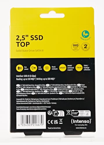 Intenso 2.5-Inch 128GB SATA III Premium Performance Solid State Drive (3812430)