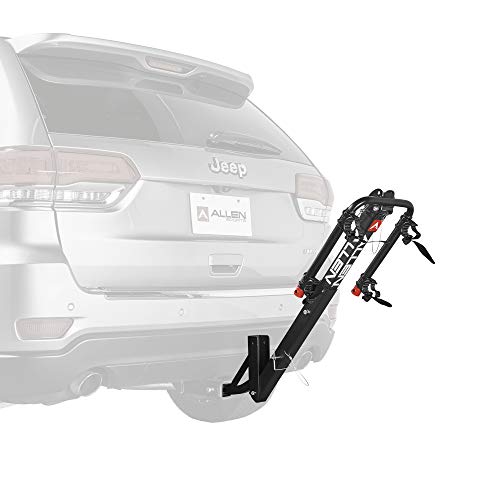 Allen Sports Deluxe 2-Bike Hitch Mount Rack , Silver/Black (522RR)