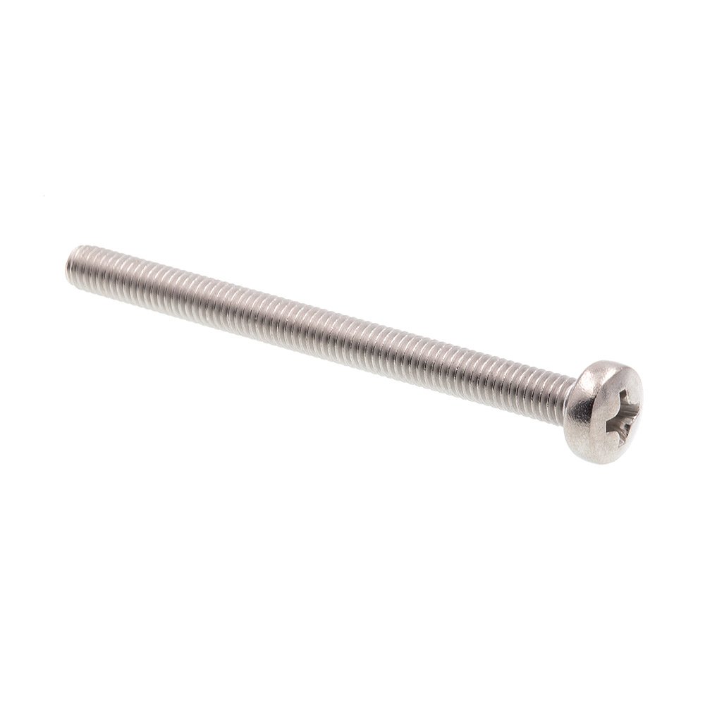 Prime-Line 9131290 Machine Screws, Metric, Pan Head, Phillips Drive, M4-0.7 X 50MM (10 Pack)