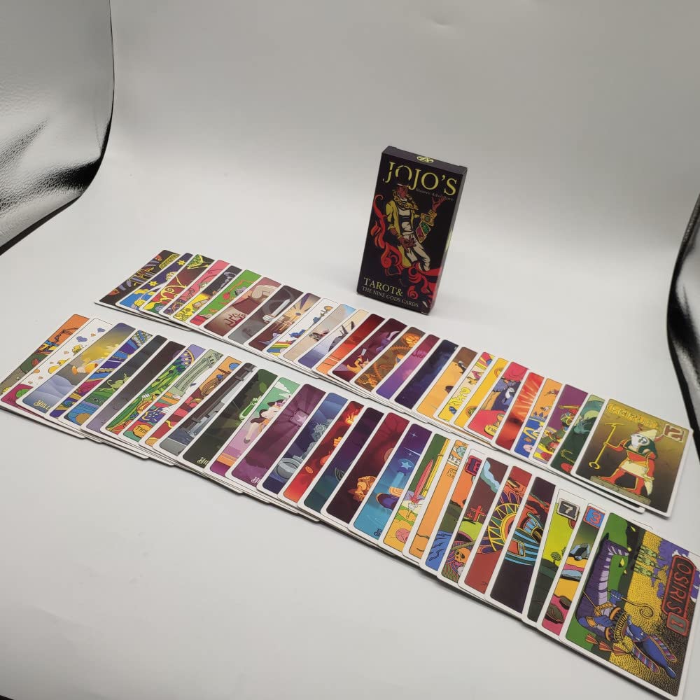 Adventure Anime Tarot, 31 JoJo Anime Tarot Cards JoJo Bizarre Adventure Board Game Divination Entertainment Party Board Game