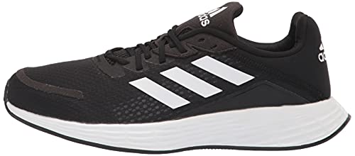 adidas Men's Duramo SL Trail Running Shoe, Black/White/Black, 11