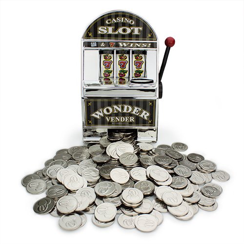 Brybelly 500-Count Cherry Slot Machine Tokens β Premium Pachislo & IGT Slot Machine Coins β Great for Casino Games & Skill Stop Slot Machines