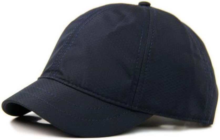 Adjustable Men and Women Sun Hat Breathable Short Brim Baseball Cap