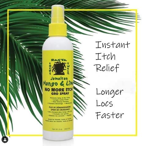 Jamaican Mango & Lime No More Itch Gro Spray 8 oz