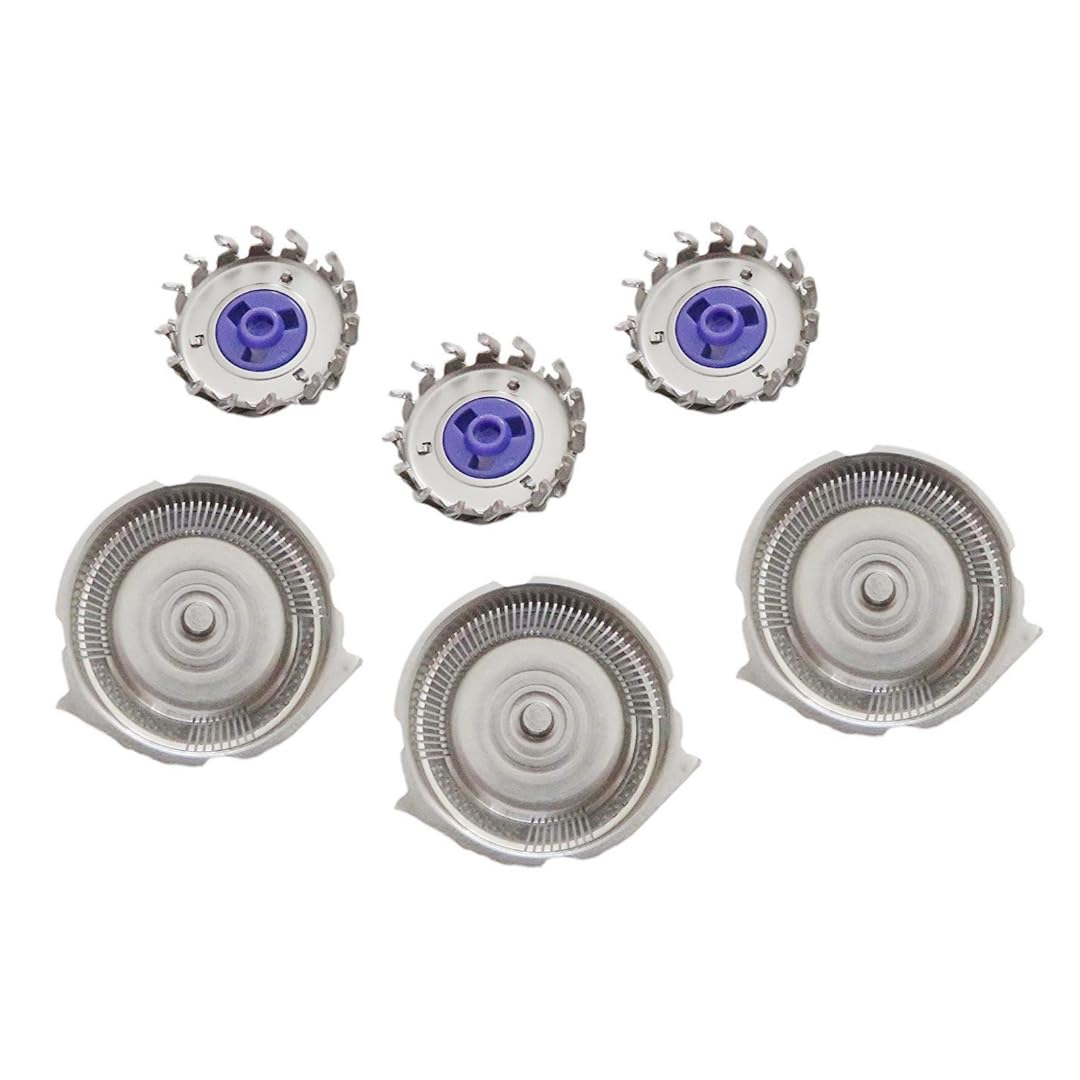 Generic Replacement Heads fit Norelco Philips HQ6 Quadra Action Shavers
