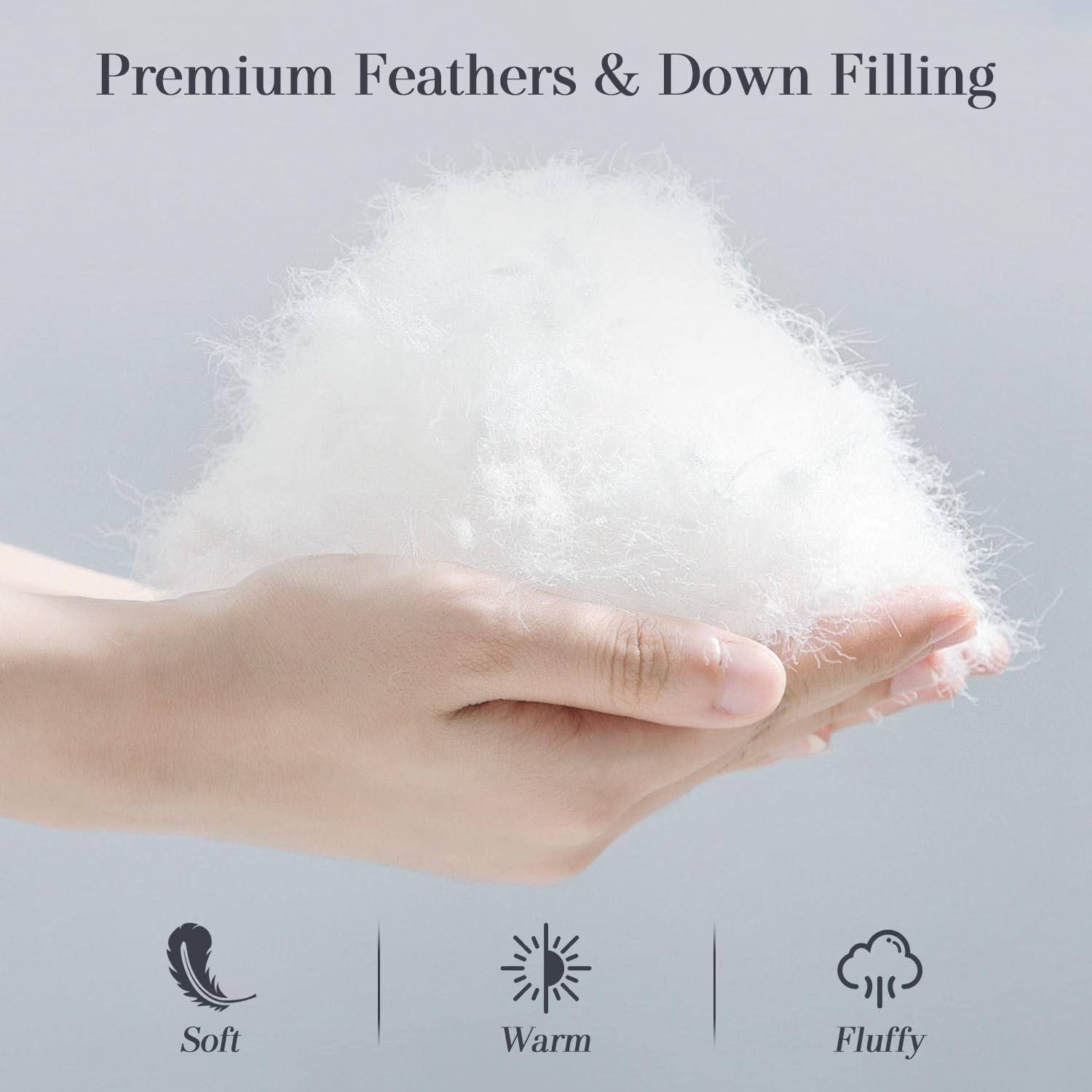 Blanket for Kids - Soft Breathable Bedding Chic White Blanket for Kids, 100% Down Blanket Air Conditioning Blanket Lunch Break Blankets for Kids (White, 39.4 x 53.2 inches)