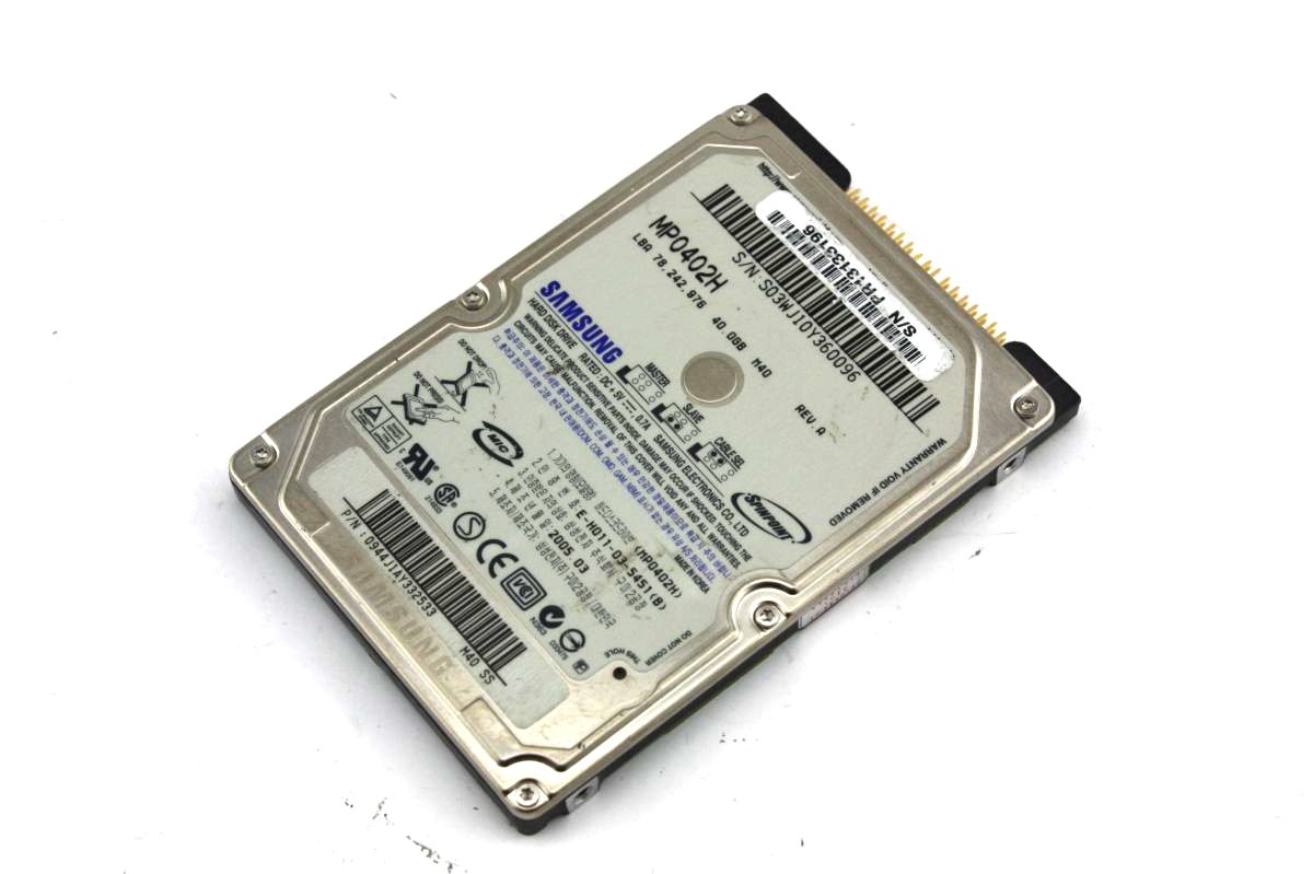 Genuine Samsung MP0402H Hard Drive Laptop 40GB