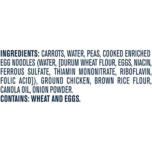 Gerber Baby Food 2nd Foods, Dinner, Chicken Noodle Puree, 4 Ounce Tubs, 2-Pack (Pack of 8)