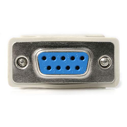 StarTech.com DB9 RS232 Serial Null Modem Adapter - F/F - Null modem adapter - DB-9 (F) to DB-9 (F) - NM9FF