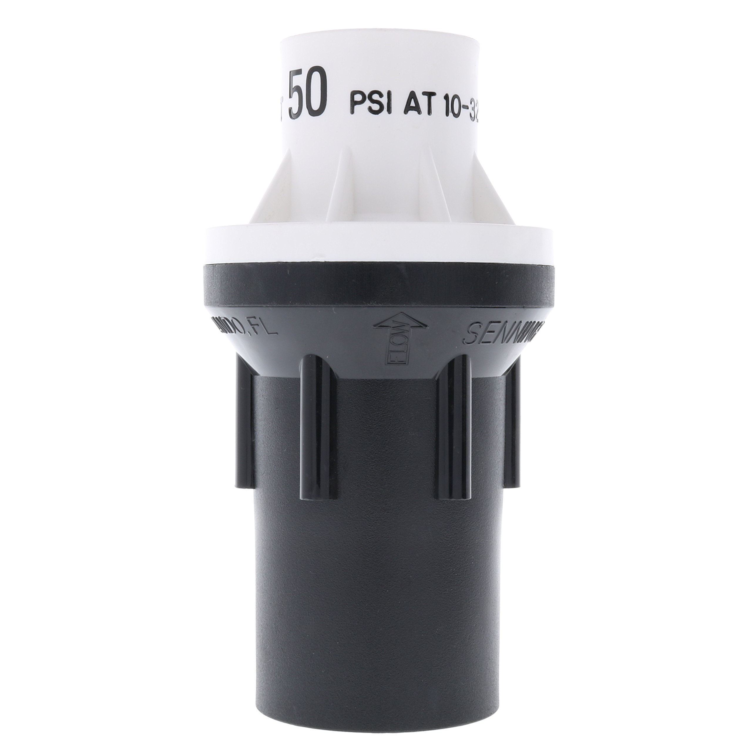 Senninger 50 PSI Pressure Regulator High Flow 1 1/4" FPT x 1" FPT