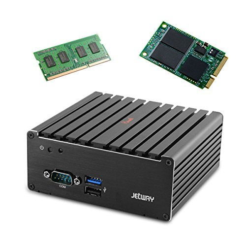 Jetway Intel Celeron N2930 Dual LAN Fanless NUC w/4GB & 128GB, JBC311U93W-2930-B