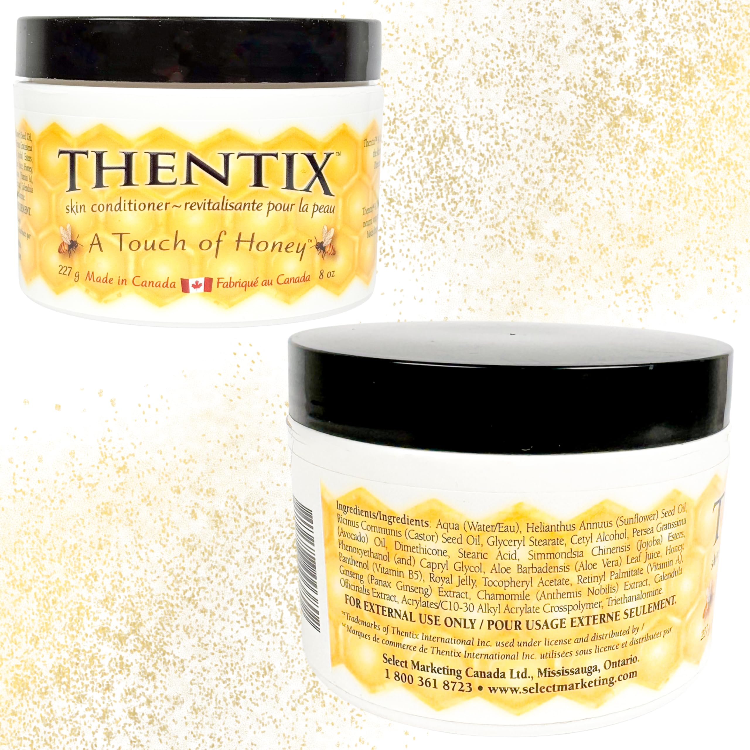 Thentix Skin Conditioner, 8oz - Non-Greasy, Unscented Moisturizer for Sensitive Skin, Nourishes Face, Body & Hands