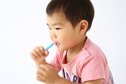 Japan Pigeon Baby Training Toothbrush Set Step 4 (For 16 Month+ and Up) Pink