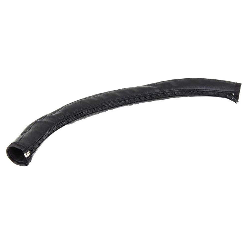 Handle Sleeve Cover for Babyzen YOYO2 / YOYO+ Strollers, Artificial Leather Black