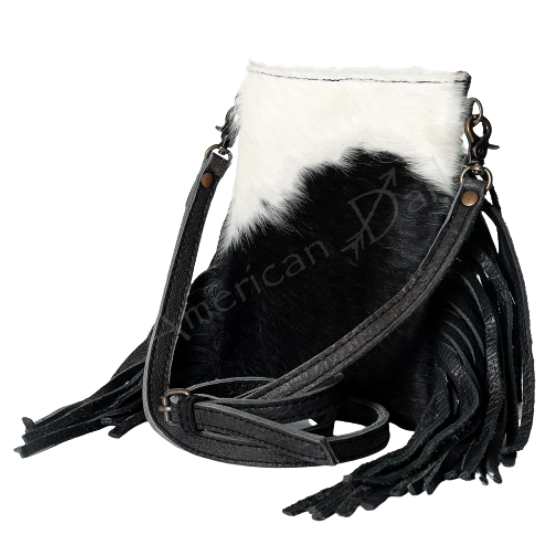 American Darling Crossbody Messenger Bag ADBGS153BKWFRNG