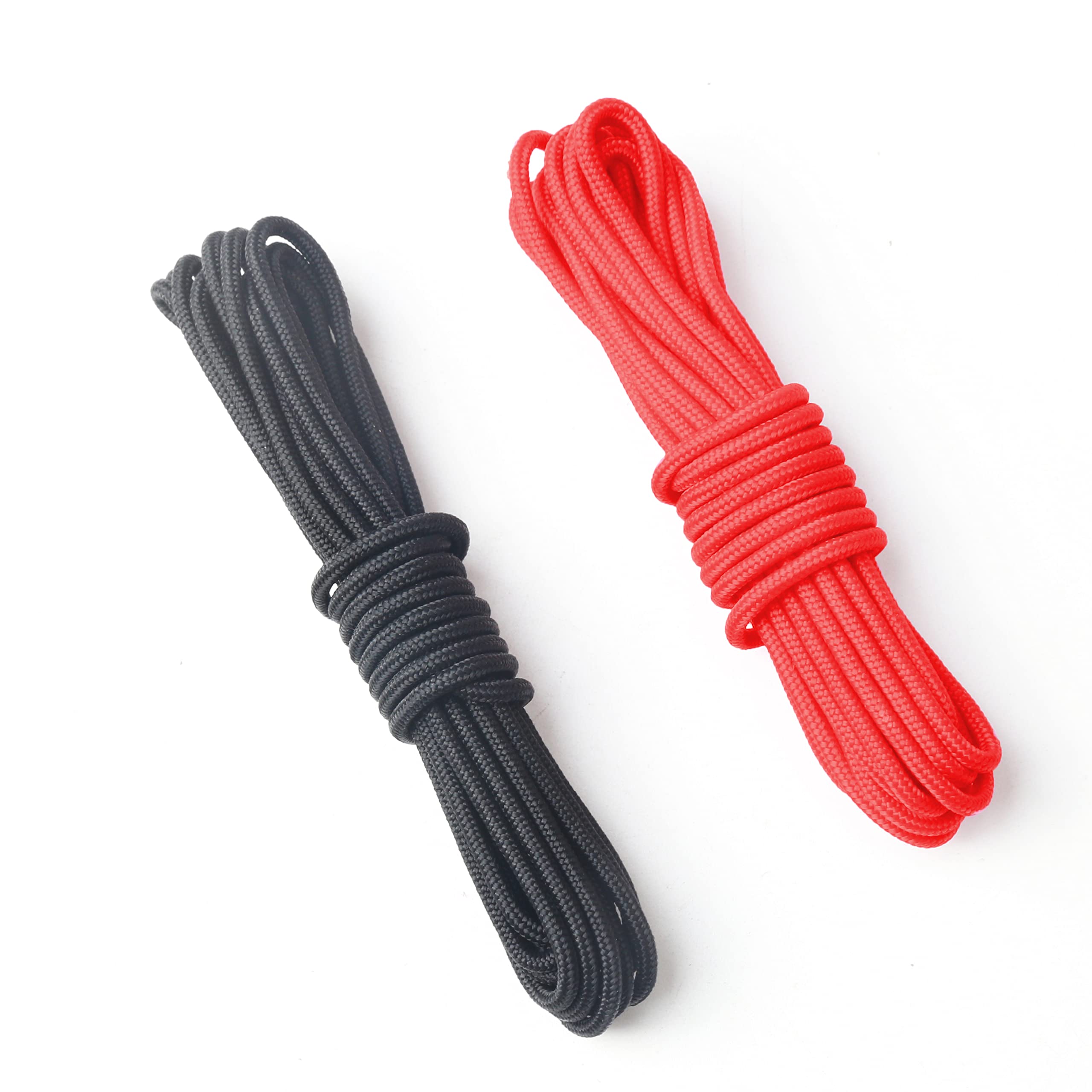 Archery D Loop Rope Serving,9.8 Feet Archery Bowstring Serving Thread D Loop Rope Release Material Nocking D Loop Rope String,U Nok Ring Nocking Loop Buckle(2 pcs)