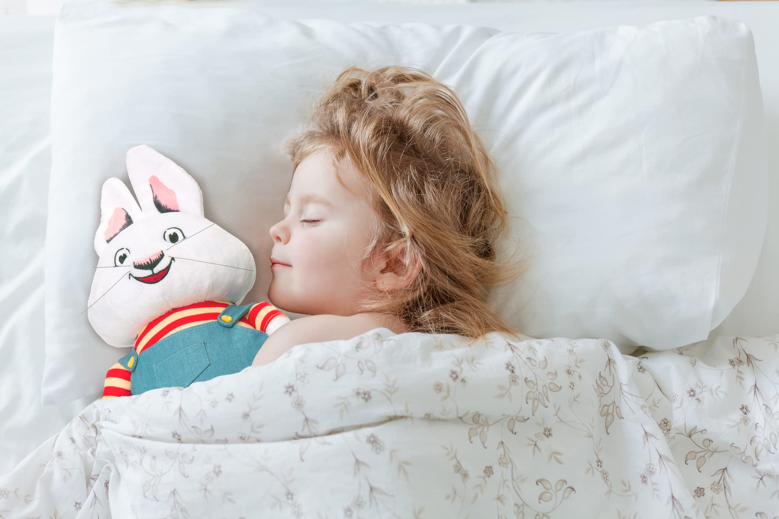 Max & Ruby Plush Toys - Two Pack of Both Characters - 12 Inches - Collectible Plush Stuffed Toy for Kids - Officially Licensed - Easter Basket Stuffer