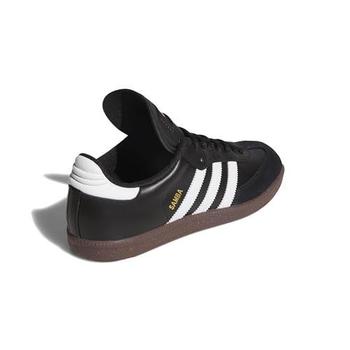 adidas Men's Samba Classic Soccer Shoe, Core Black/Cloud White/Core Black, 11 M US