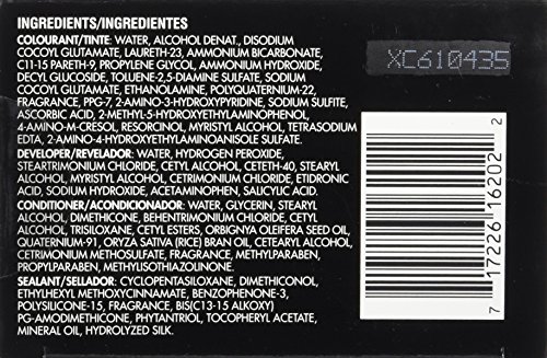 John Frieda Precision Foam Colour, Dark Red Brown 4R, Full-Coverage Hair Color Kit, Anti-Fade Gray Coverage, Deep Color Saturation Hair Dye, 1 Application