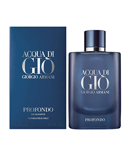 GIORGIO ARMANI Acqua Di Gio Profondo for Men Eau de Parfum Spray, Multi-color, 4.2 Fl Oz