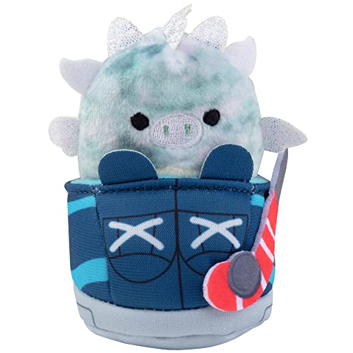 Squishmallows Squishville Mini 2" Plush 5pc Value Playset - Amazon Exclusive - Hockey Ice Skate Set w/ 2 Pets & 3 Soft Accessories & Vehicle - Official Kellytoy - Gift for Kids