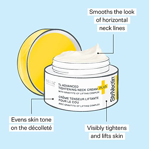 StriVectin Tighten and Lift Advanced Neck Cream PLUS, Anti-Aging Firming and Brightening Complex, 0.25 Fl Oz