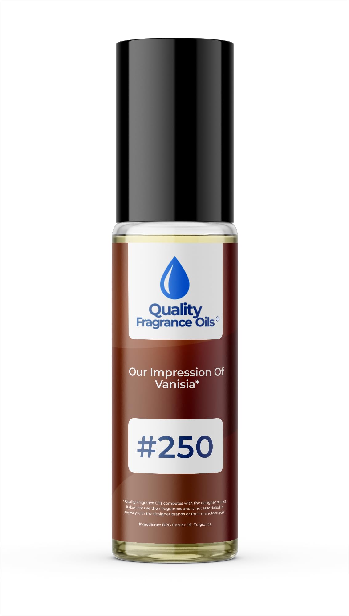 Quality Fragrance Oils' Impression #250, Inspired by Vanisia (10ml Roll On)