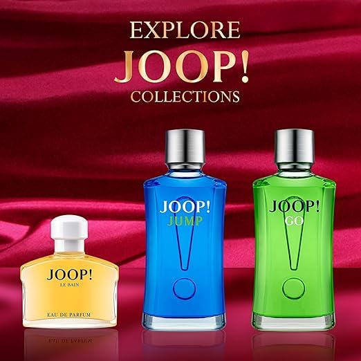 Joop! GO Eau de Toilette β Woody Men's Cologne β With Notes of Rhubarb, Cyp