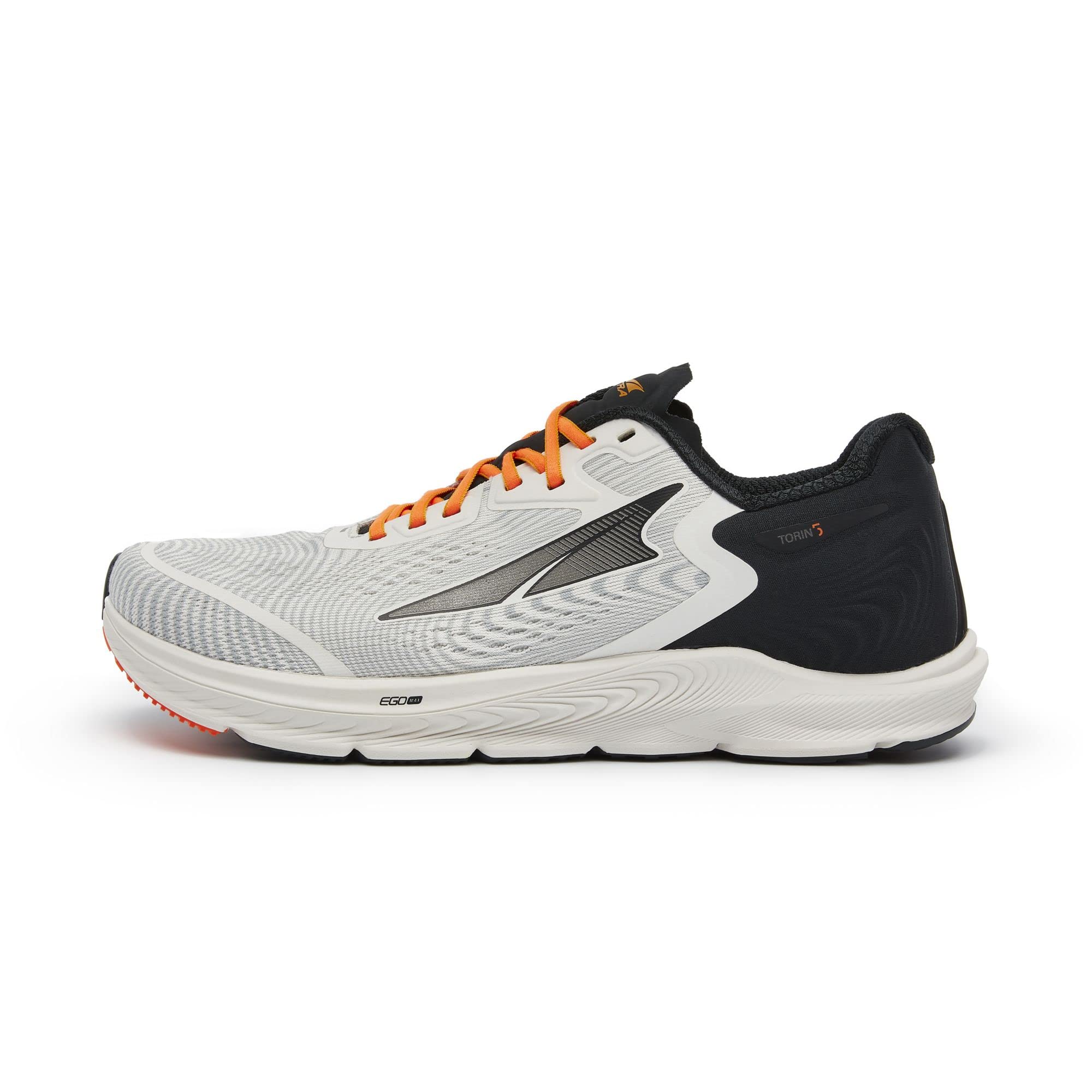 ALTRA Men's AL0A547F Torin 5 Road Running Shoe, White/Orange - 9.5 M US