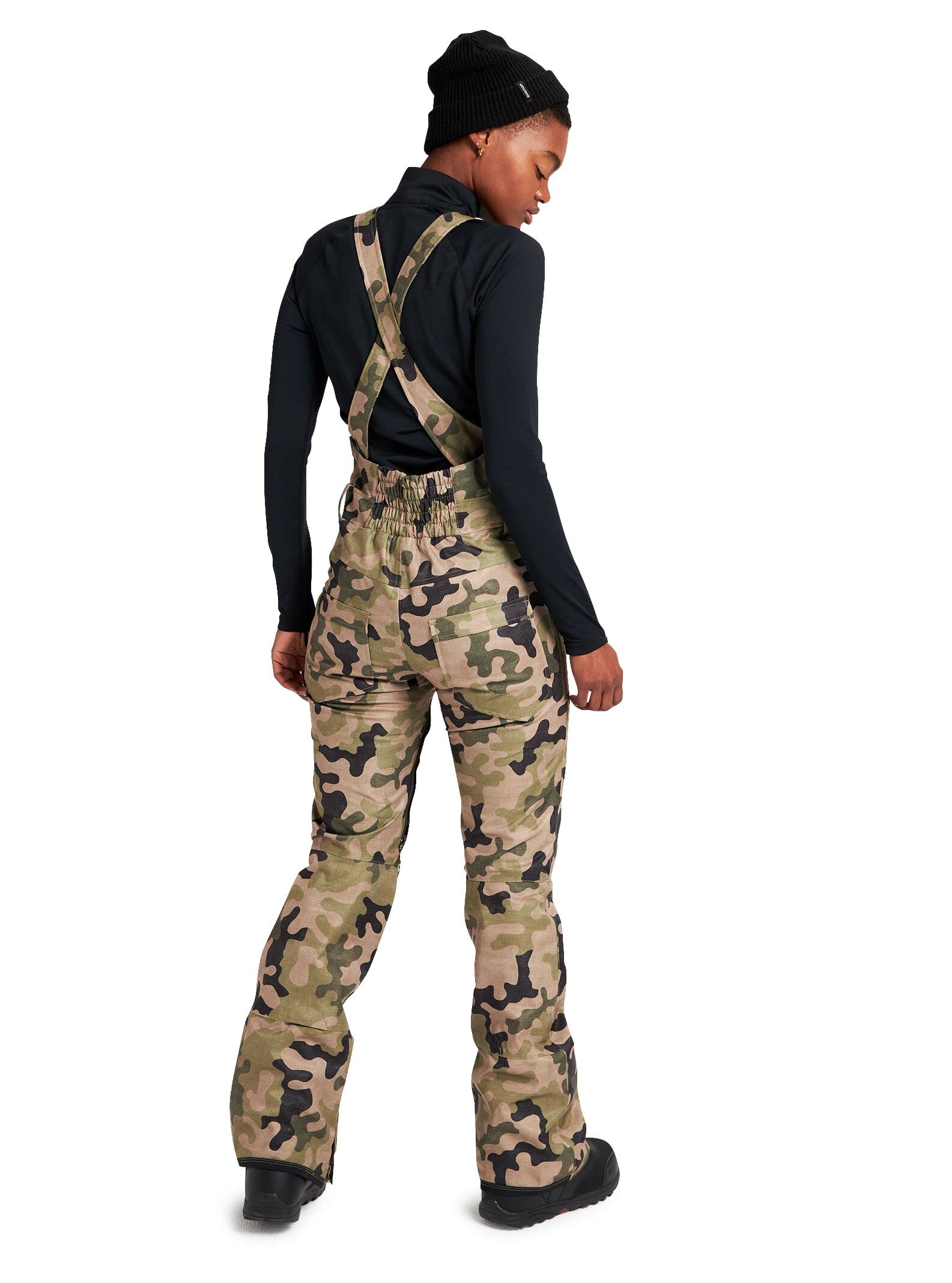 Burton Women's Standard Avalon Bib Pant, Multicolor, X-Large