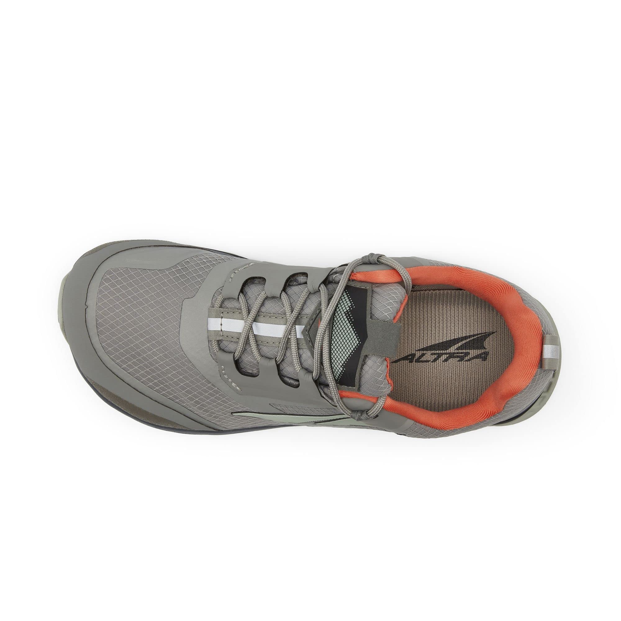 ALTRA Women's Lone Peak All-Weather Low- Medium Gray/Orange